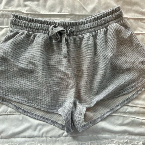 TNA | Shorts | Tna Cozy Gray Knit Shorts | Poshmark